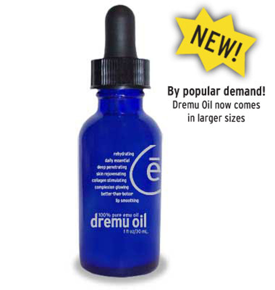 Dremu Emu Oil 1 oz. Bottle - World's Finest Anti-Aging Serum